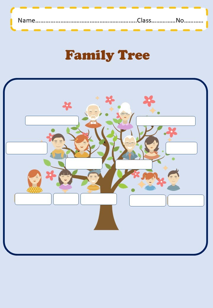 Family Tree P.4. Interactive worksheet | TopWorksheets