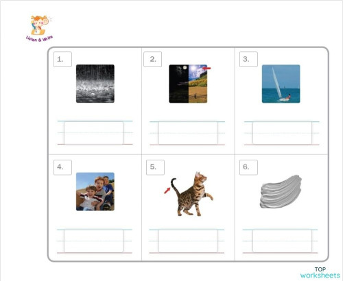 phonics ai, ay part 2. Interactive worksheet | TopWorksheets