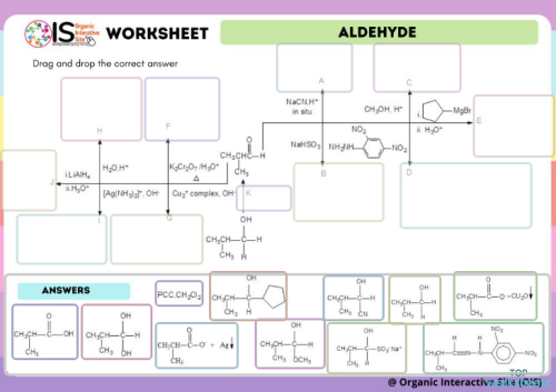 ALDEHYDE COMPOUND. Interactive worksheet | TopWorksheets