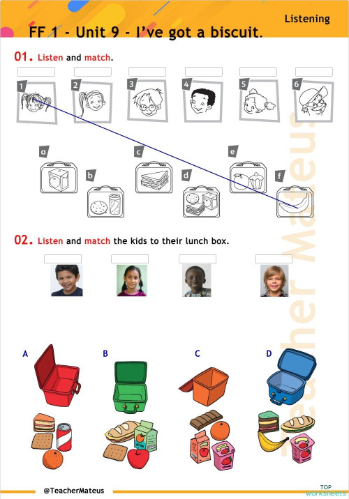 FF 1 - Unit 09 - 4 - I've got a biscuit - Listening - TM0108 ...
