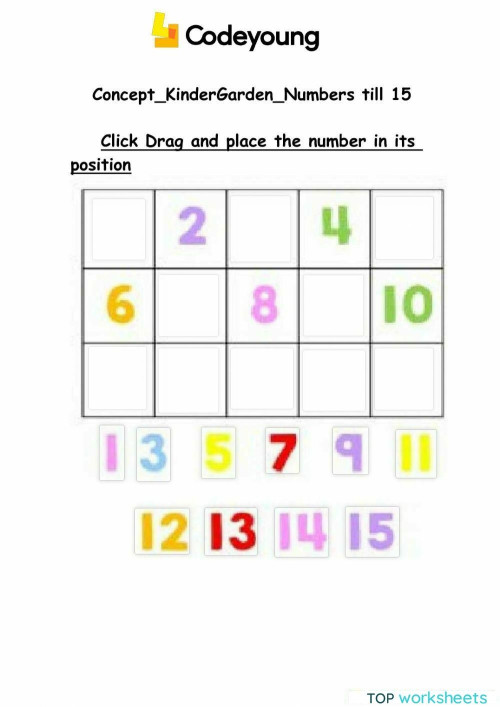 Numbers for kg. Interactive worksheet | TopWorksheets