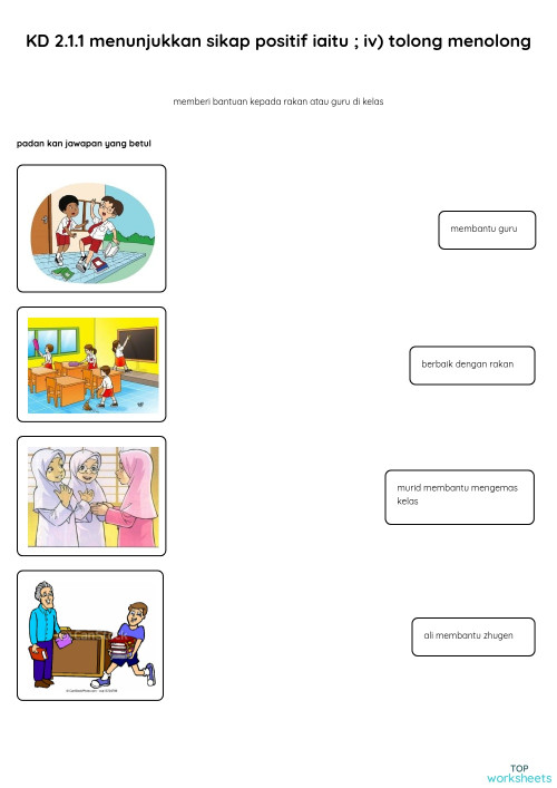 Pendidikan Moral: interactive worksheets and online exercises ...