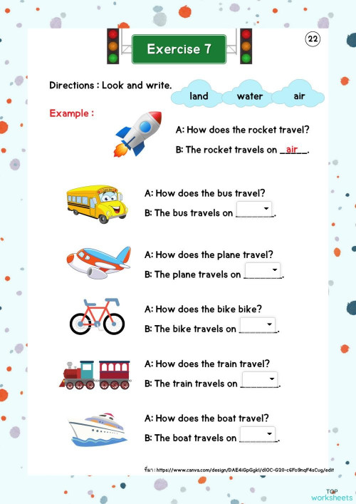 exe 7 บทที่ 5. Interactive worksheet | TopWorksheets