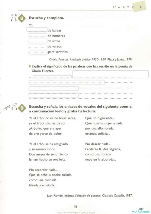 Objeto Directo e Indirecto (frases y preguntas). Ficha interactiva | TopWorksheets