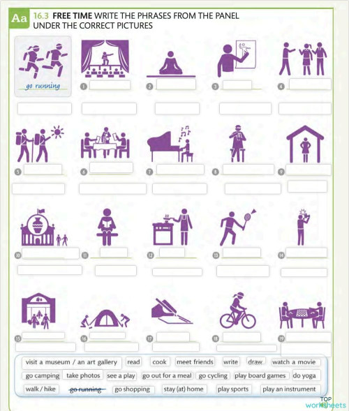 English for Everyone. Business English 1 FREE TIME. Interactive ...