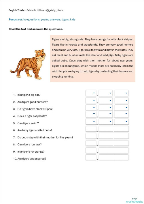2A1 Movers - Lesson 2 - Activity 2. Interactive worksheet | TopWorksheets