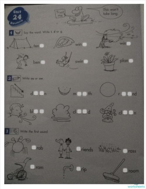 SR-B (Unit 24 Page 52). Interactive worksheet | TopWorksheets