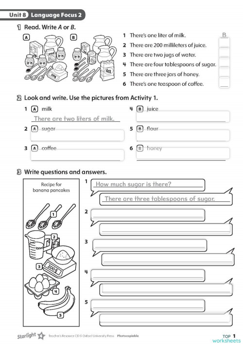Practice: "How much...?" & "How many...?". Interactive worksheet ...