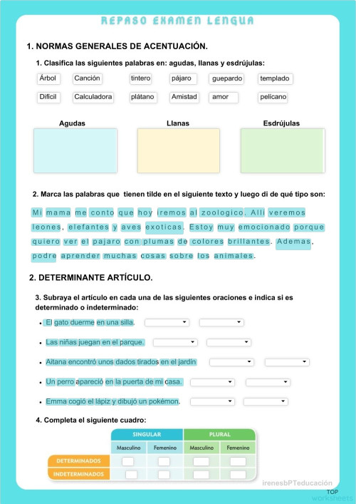 EL ANUNCIO PUBLICITARIO. Ficha interactiva | TopWorksheets