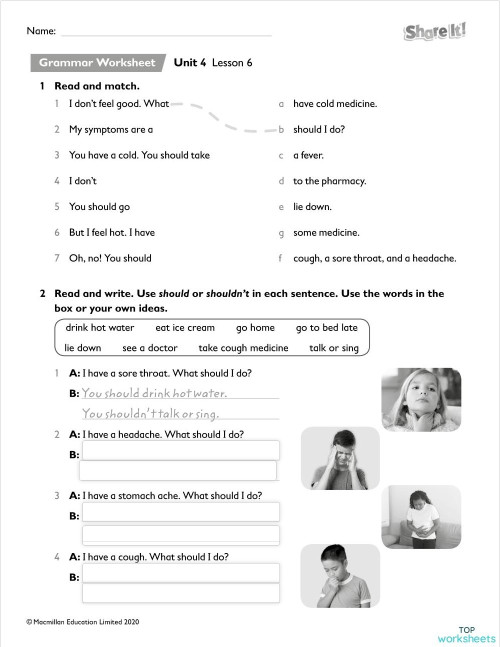 Grammar U4 L6. Interactive worksheet | TopWorksheets