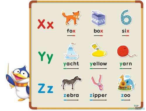 phonics jkl 3. Interactive worksheet | TopWorksheets