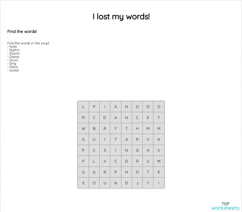 The history of hip hop. Interactive worksheet | TopWorksheets