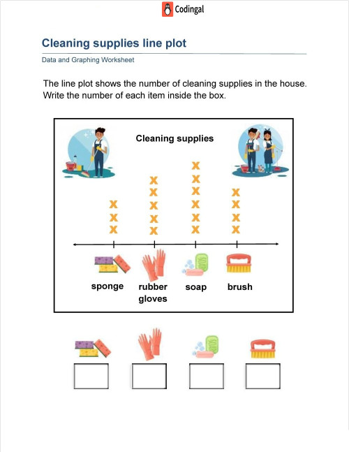 M_G02M17L70_WC02_Line Plots. Interactive worksheet | TopWorksheets