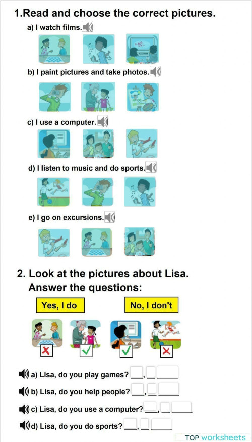EN3-U1-Grammar-PT. Interactive worksheet | TopWorksheets