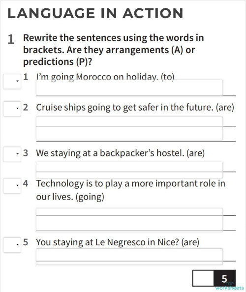 Own It 3! Unit 9 TEST. Interactive worksheet | TopWorksheets