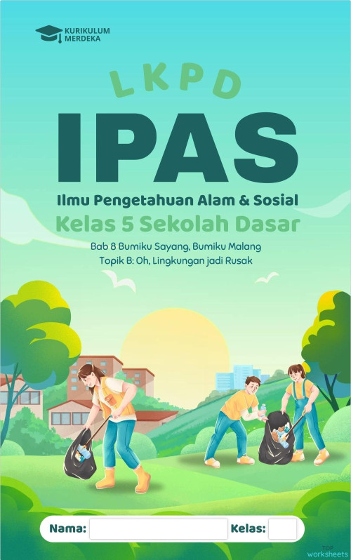 LKPD IPAS KELAS 5. Interactive worksheet | TopWorksheets