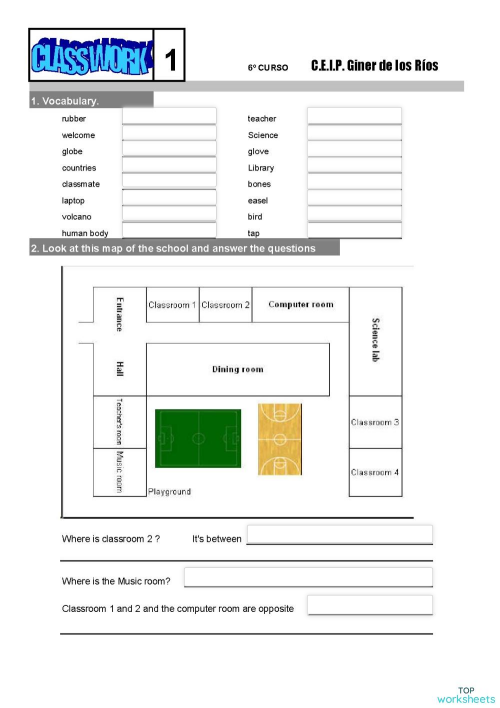 Classwork 1. Interactive worksheet | TopWorksheets