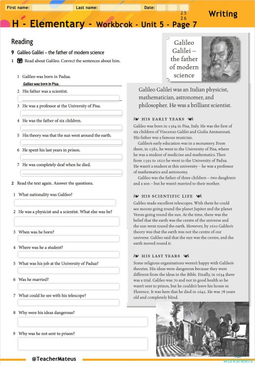 Advertisement. Interactive worksheet | TopWorksheets
