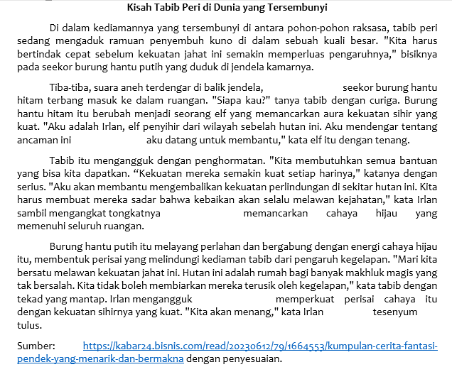 LKPD TEKS NARASI. Interactive worksheet | TopWorksheets