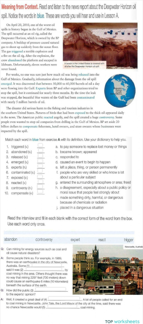 ALS 02 page 64-65. Interactive worksheet | TopWorksheets