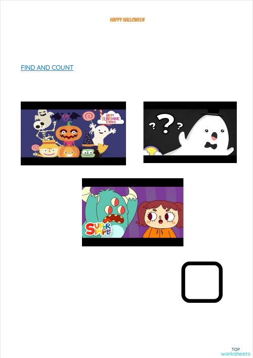 CLASS 29/10 - Happy Halloween. Interactive worksheet | TopWorksheets