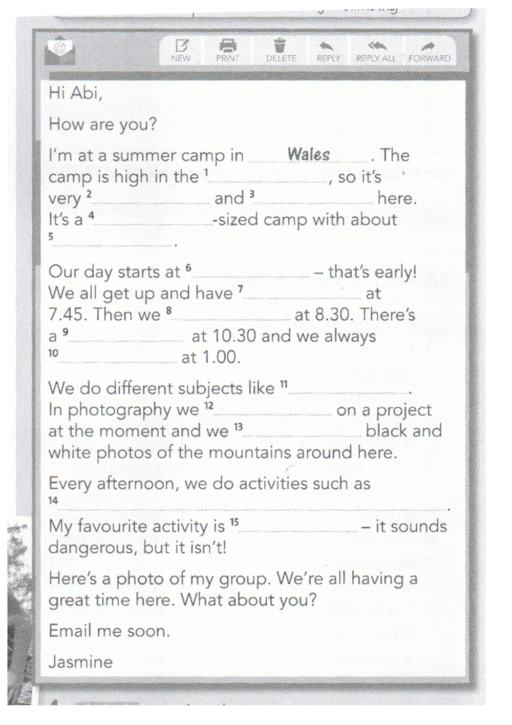 English Plus 1 - Unit 4 - WBBK - P 41. Interactive worksheet ...
