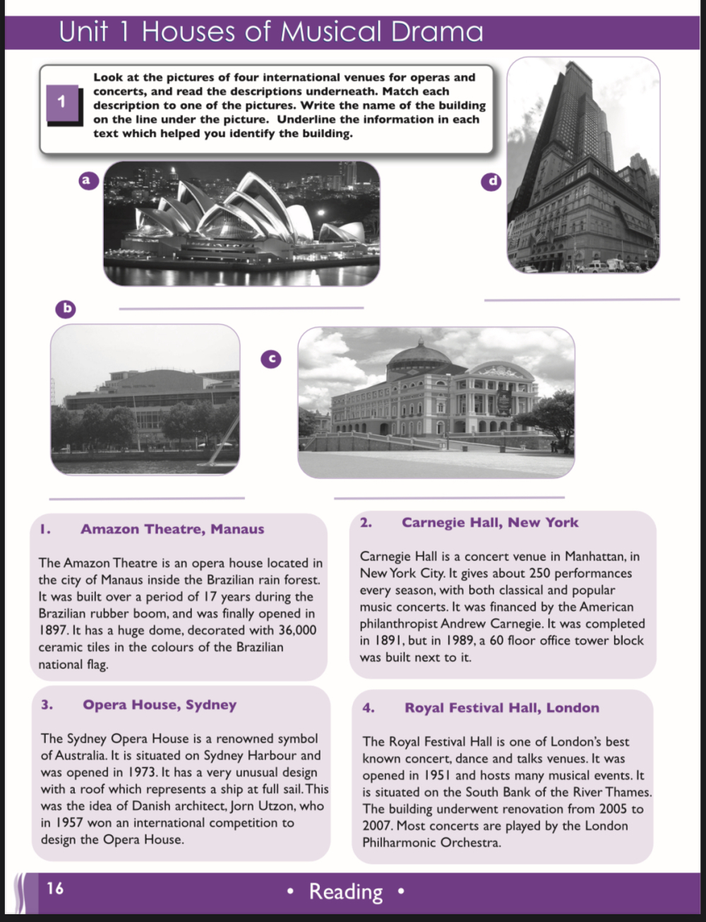 Matching titles with pictures. Interactive worksheet | TopWorksheets