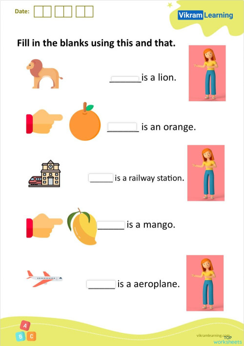 This or that. Interactive worksheet | TopWorksheets