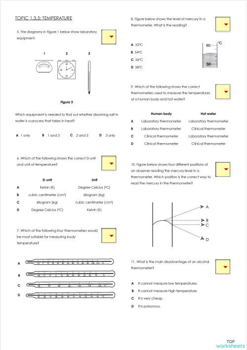 Chapter 1.3.5 Temperature Chapter 1.4 Graphs and tables Chapter 1.5 ... Chapter 1.3.5 Temperature Chapter 1.4 Graphs and tables Chapter 1.5 ...