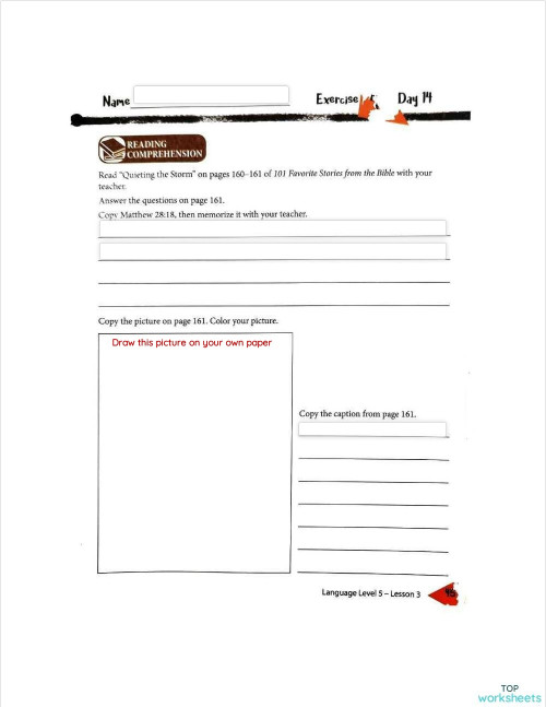 Lesson 3: Reading Comprehension Pg 45. Interactive worksheet ... Lesson 3: Reading Comprehension Pg 45. Interactive worksheet ...