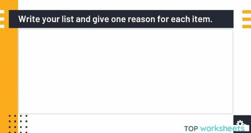 (SA) Writing - Favourite Food. Interactive worksheet | TopWorksheets