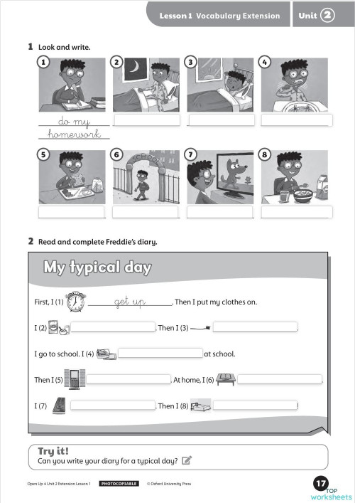 4 UNIT 2 VOCABULARY EXTENSION. Interactive worksheet | TopWorksheets