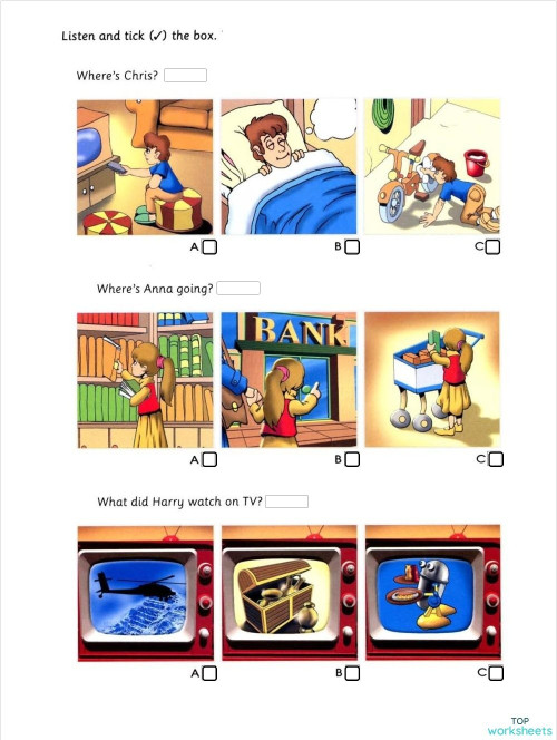 Movers unit 12. Interactive worksheet | TopWorksheets