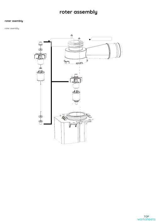 roter assembly. Interactive worksheet | TopWorksheets