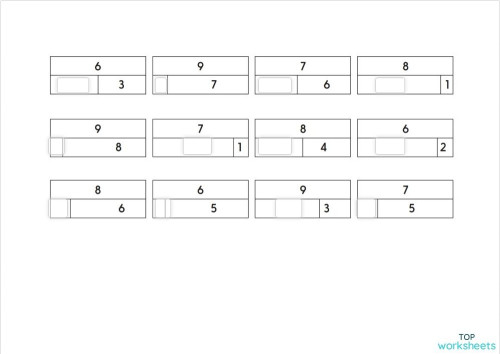 Addition up to 20. Interactive worksheet | TopWorksheets