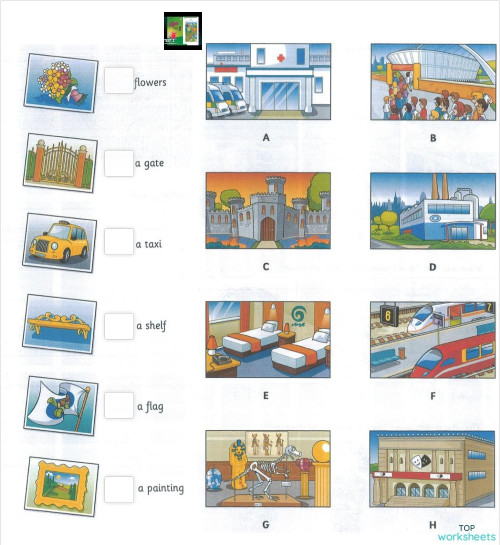 Authentic Flyers 3 test2 p34. Interactive worksheet | TopWorksheets