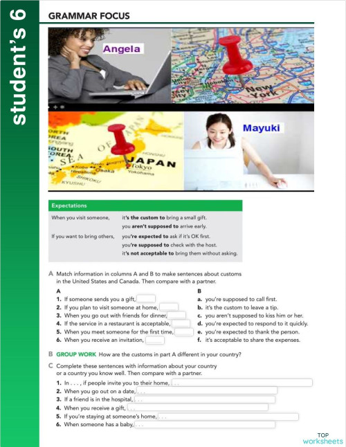 IC305 student's 06. Interactive worksheet | TopWorksheets