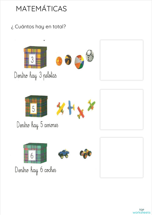 Sumas: fichas interactivas y ejercicios online | TopWorksheets