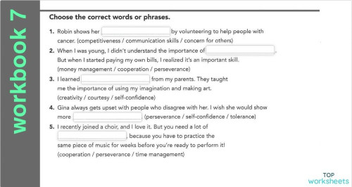 English language: interactive worksheets and online exercises ...