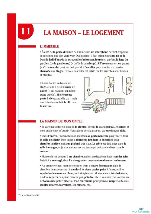 L'article contracté. Fiche interactive | TopWorksheets