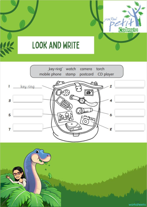 vocabulary 3°. Interactive worksheet | TopWorksheets