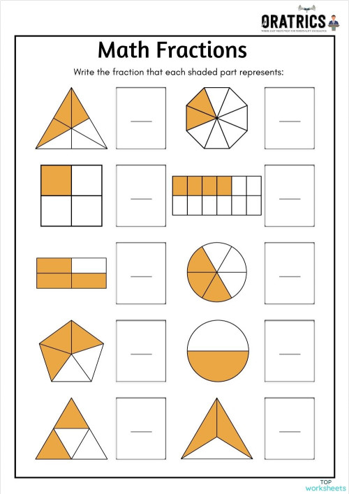 Grade 4 Page 20 (Practice Equivalent Fractions). Interactive worksheet ...