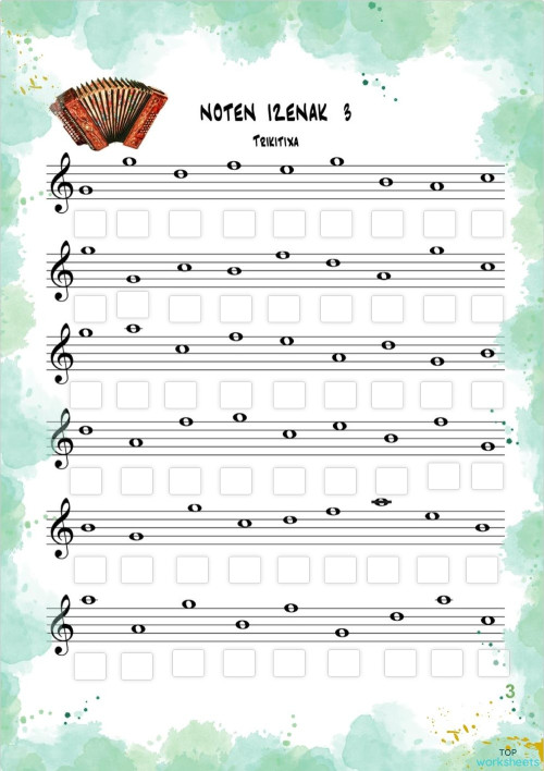Musika Hizkuntza: interactive worksheets and online exercises ...
