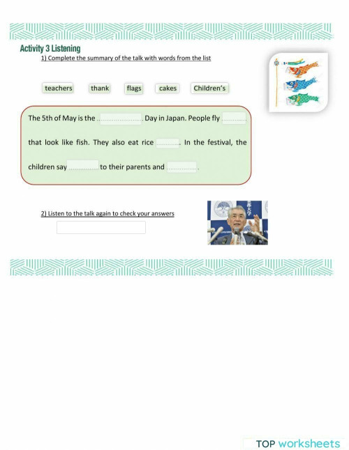 Access 8 - Unit 6 - Lesson 8- Act 3b. Interactive worksheet | TopWorksheets