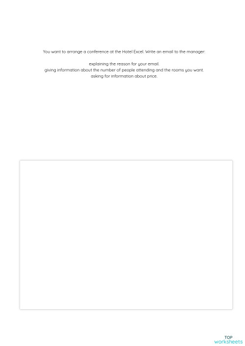 Writing Business Email. Interactive worksheet | TopWorksheets