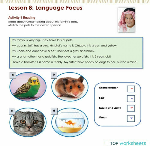Interactive worksheets and online exercises in english | TopWorksheets