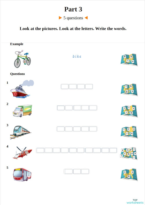 SKILLS BUILDER FOR YOUNG LEARNERS STARTERS 2 UNIT 2 Reading & Writing ...