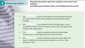 Match information. Interactive worksheet | TopWorksheets