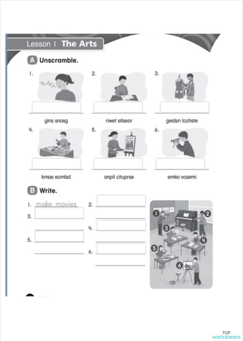 Workbook U6 L1 1. Interactive worksheet | TopWorksheets