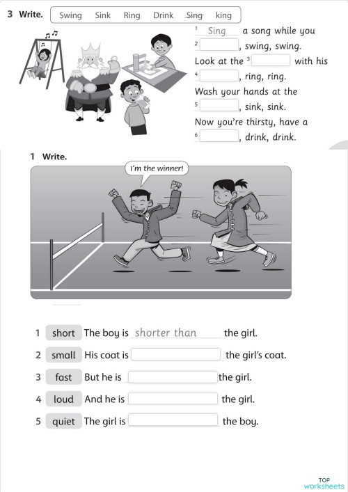 SOMETHING, ANYTHING, NOTHING. Interactive worksheet | TopWorksheets